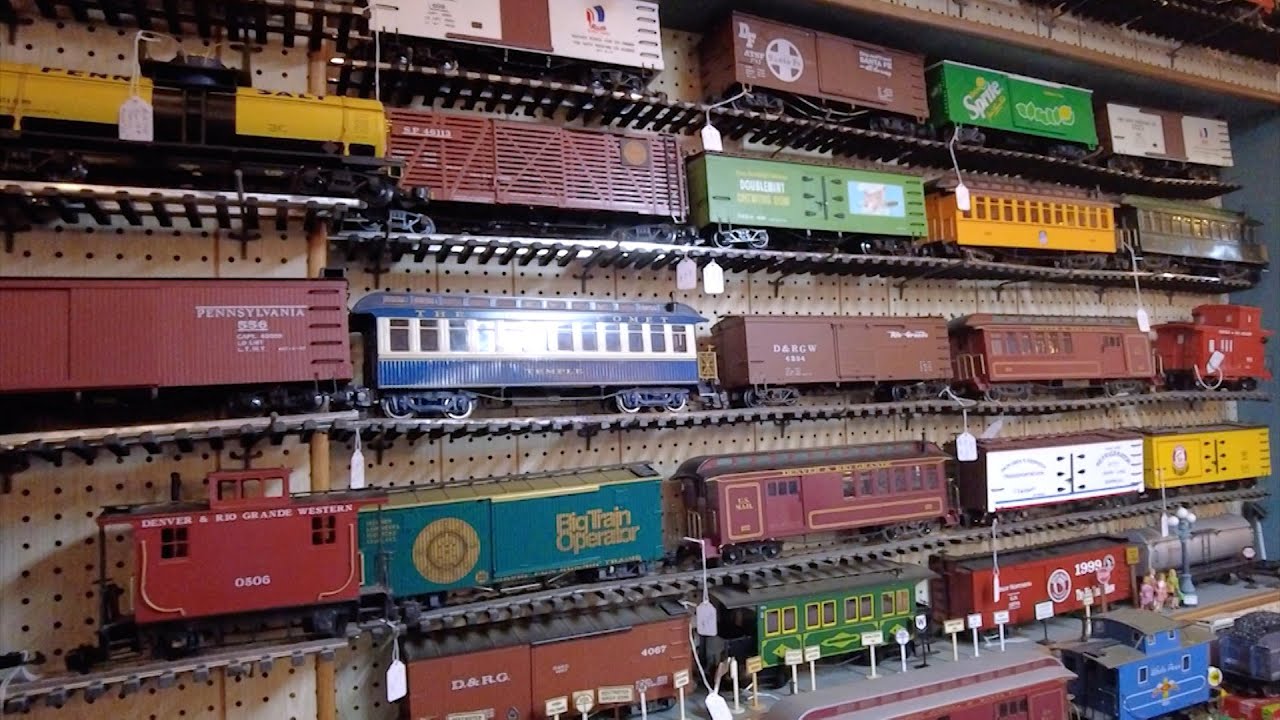 Katie Gets The Scoop On All The Choo-Choo's At Seaside Hobbies In Ocean ...