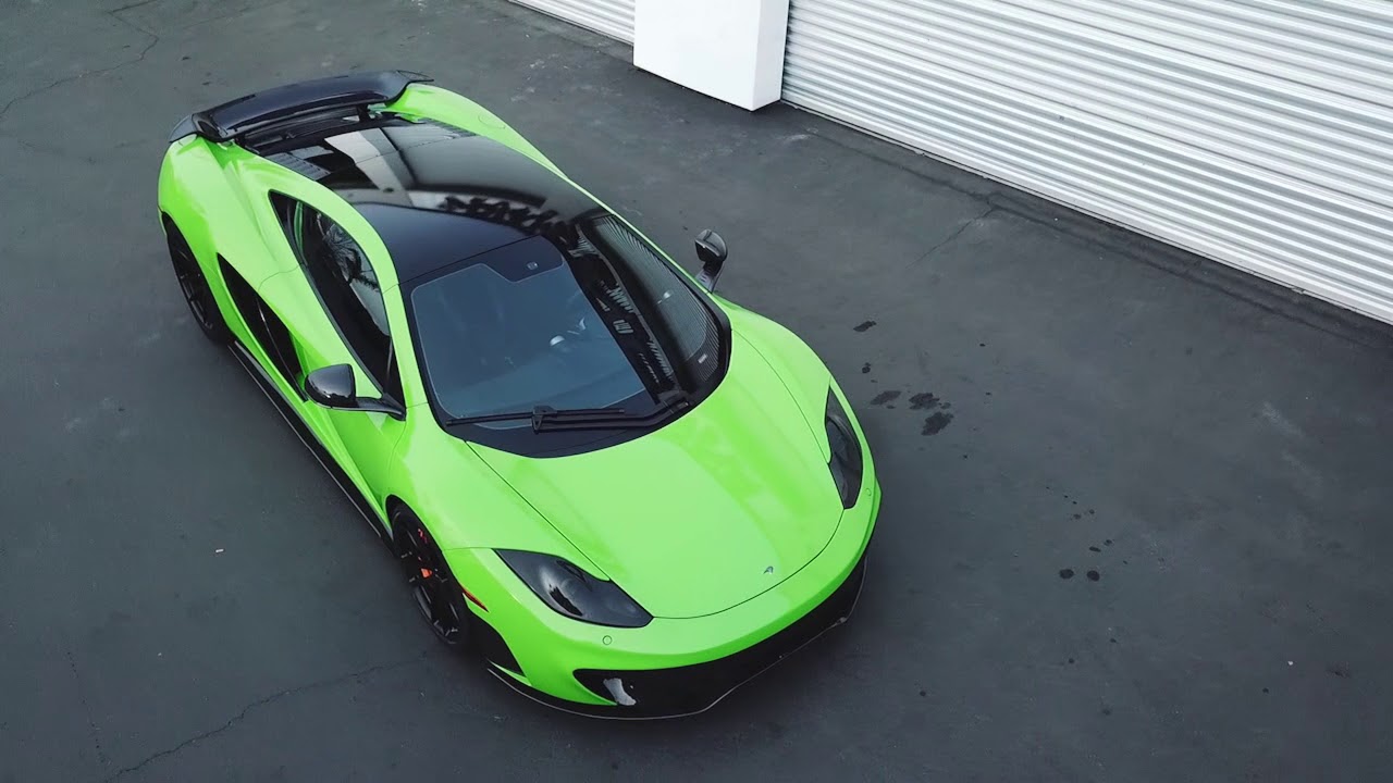 Insane Green Mclaren! (Levitate by Kendrick Lamar) - YouTube