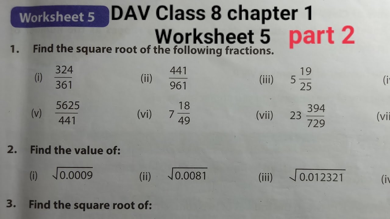 DAV Class 8 Chapter 1 Worksheet 5 Class 8 Chapter 1 Worksheet 5 Dav dav-class-8-chapter-1-worksheet-5-class-8-chapter-1-worksheet-5-dav