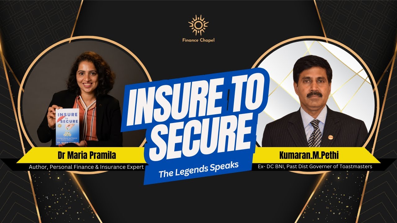 Dr Maria's 'Insure to Secure' Book Launch by Kumaran M Pethi - YouTube