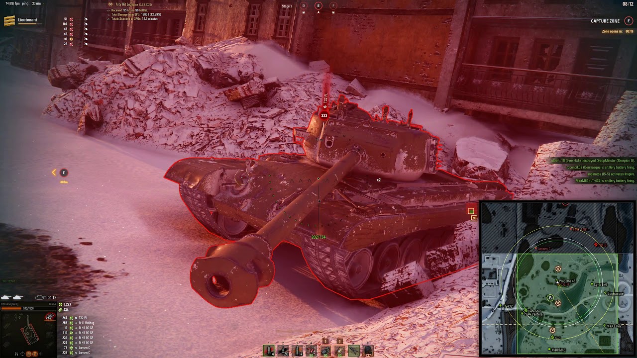 World of Tanks Frontline: Super Pershing Masterclass - YouTube