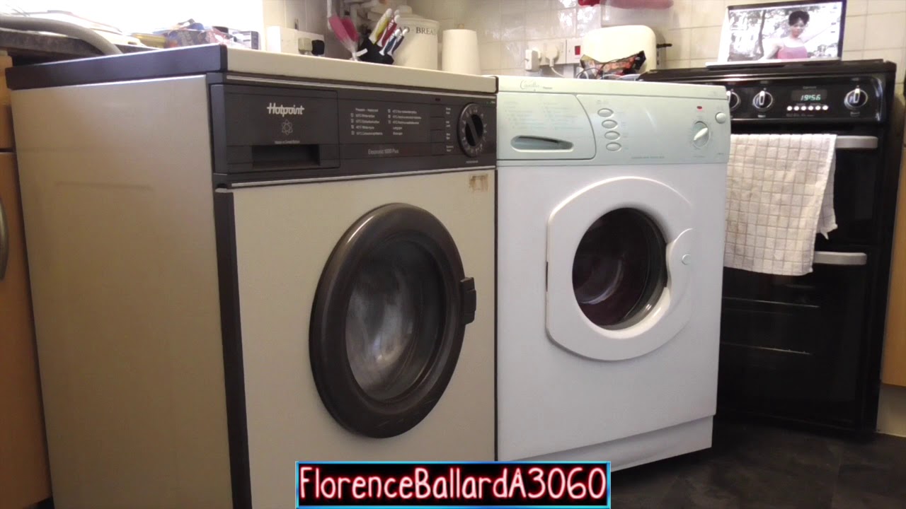 SPIN RACE! Hotpoint 9530 Electronic 1000 Plus vs Casatta by Hotpoint ...