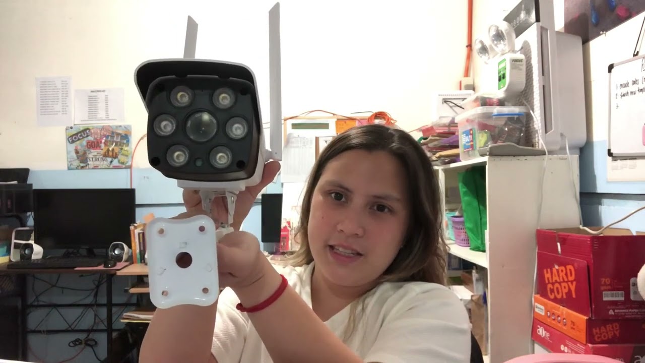 WIRELESS HD CCTV CAMERA-V380 App (FROM SHOPEE) - YouTube