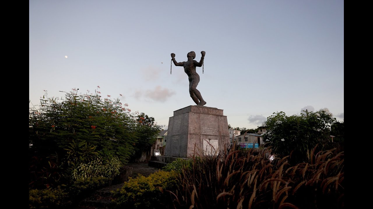 The Emancipation Statue (Bussa roundabout) At Haggatt Hall St. Michael ...