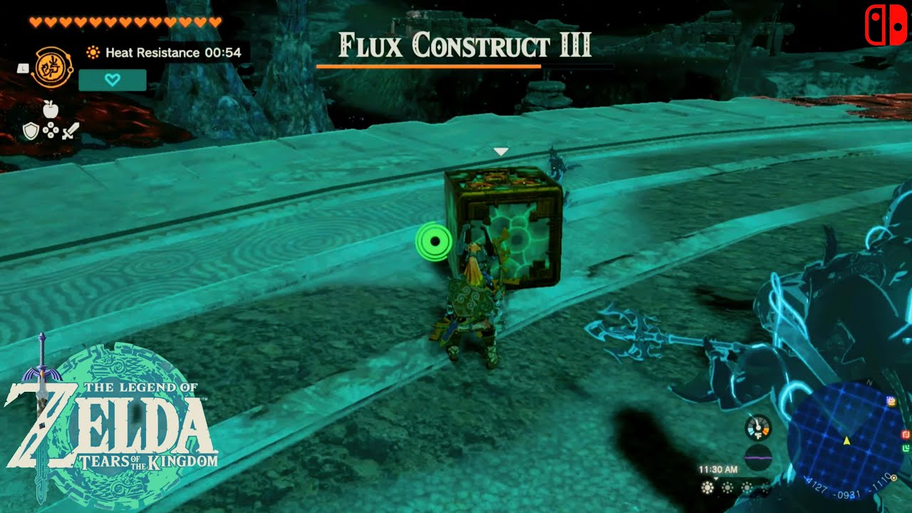 Legend of Zelda TOTK - Challenge Flux Construct III "Tough or Easy ...