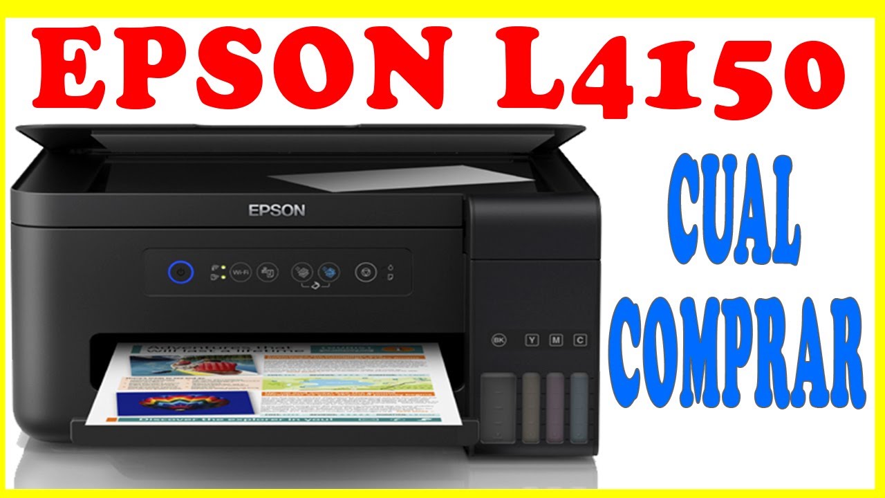 🛑Impresora EPSON L4150 (Te Enseño las Características mas Relevantes ...