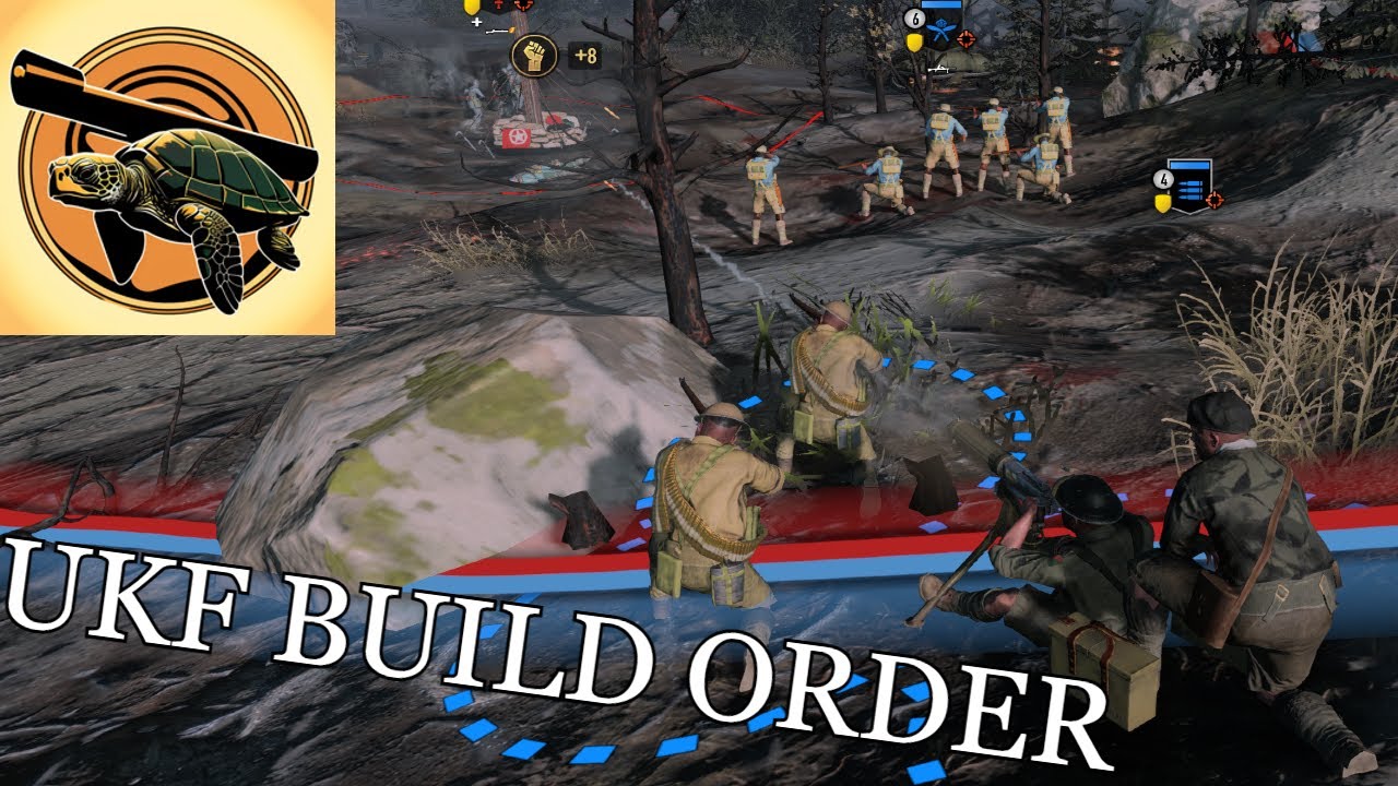 UKF 4V4 BUILD ORDER Company of Heroes 3 Gameplay - YouTube