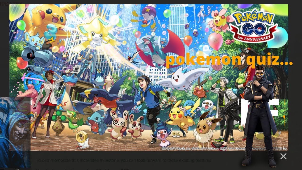 pokemon quiz ............which pokemon control time ...... - YouTube