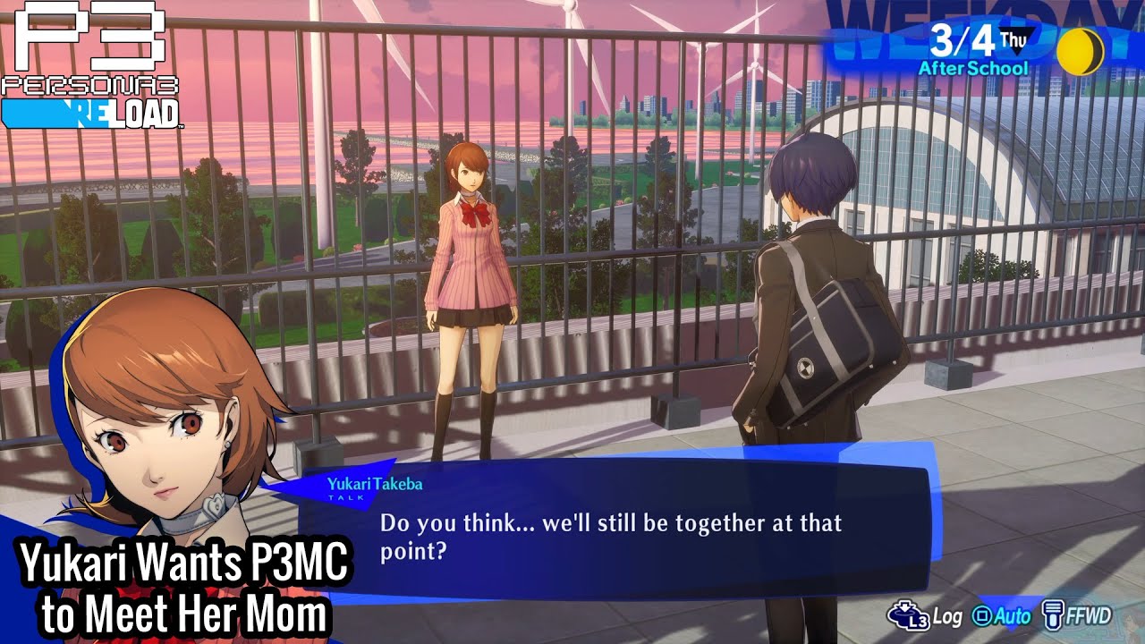 Persona 3: Reload | Yukari Wants P3MC To Meet Her Mom - YouTube
