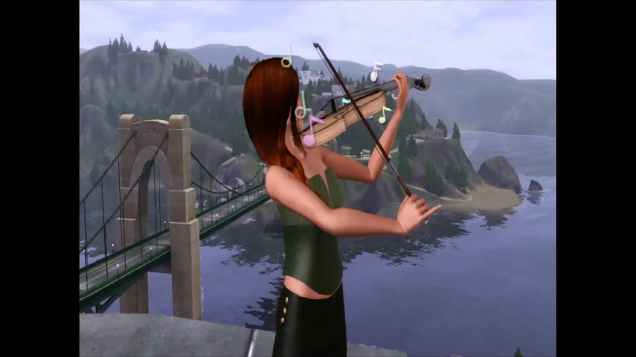 Sims 3 Willa Welsh Traditional Violin Compositions - YouTube