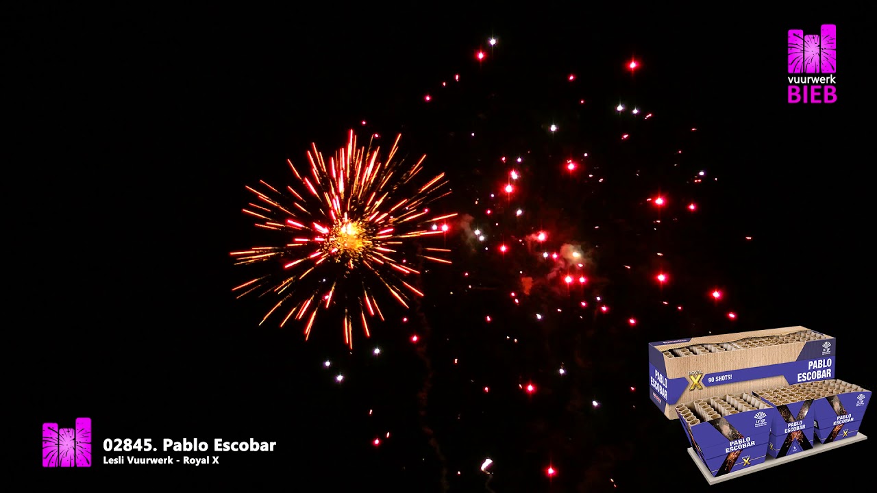 Pablo Escobar - Lesli Vuurwerk - New Spirit - vuurwerkbieb.nl - YouTube
