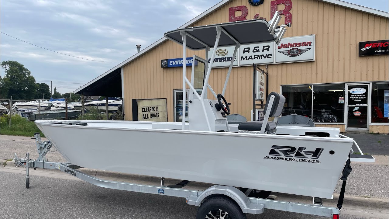 2024 RH Aluminum Boats ProV 18 Center Console walk through. - YouTube