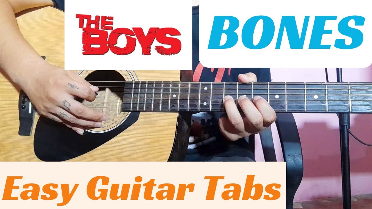 Easy Guitar Tabs | Bones | Guitar Lesson | By Rajat Rahar - YouTube