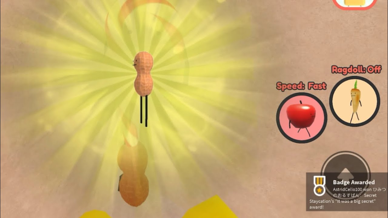 How to Get the Peanut in Secret Staycation Roblox - YouTube