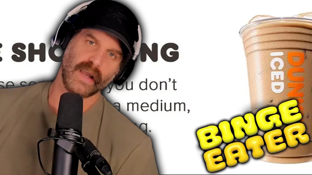 Dunkin Donuts Selling the Short King Coffee | Binge Eater Podcast Bites ...