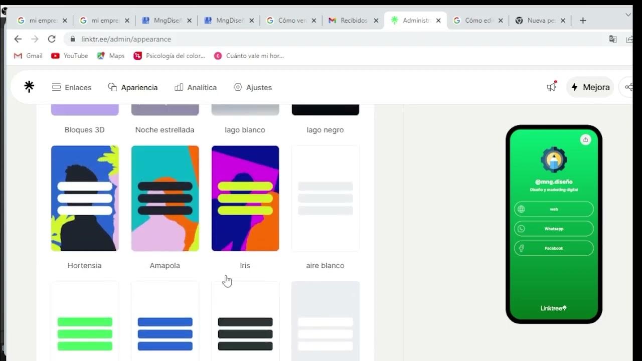 Como crear un arbol de enlaces para todos los canales digitales. Link ...