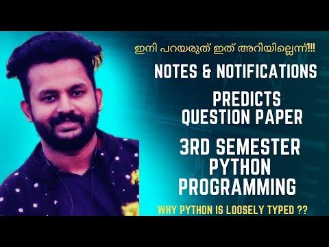 PYTHON PROGRAMMING LIST I 3RD SEMESTER BSC CS BCA ELECTRONICS INSTRUMENTATION PRINTING ...