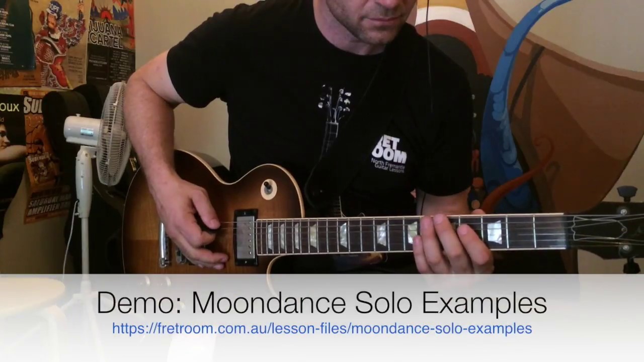 Moondance Solo Examples - YouTube
