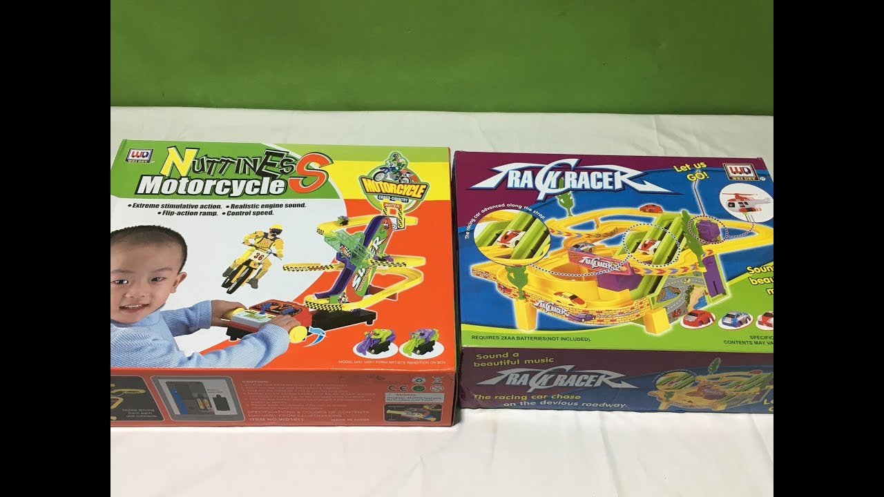 Racing track Toys COLLECTION II Motorcycle Cross Country Racing track ...