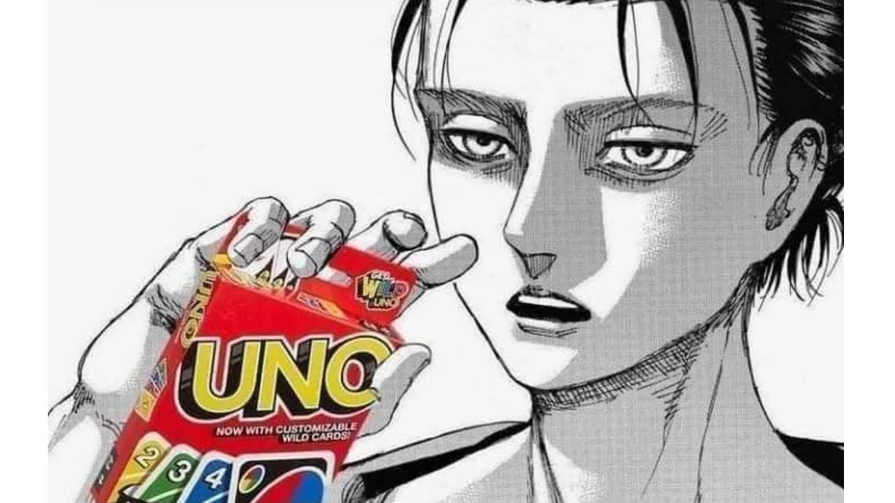 Eren só quer jogar uno | MEMES EM IMAGEM DE ANIMES #14 - YouTube