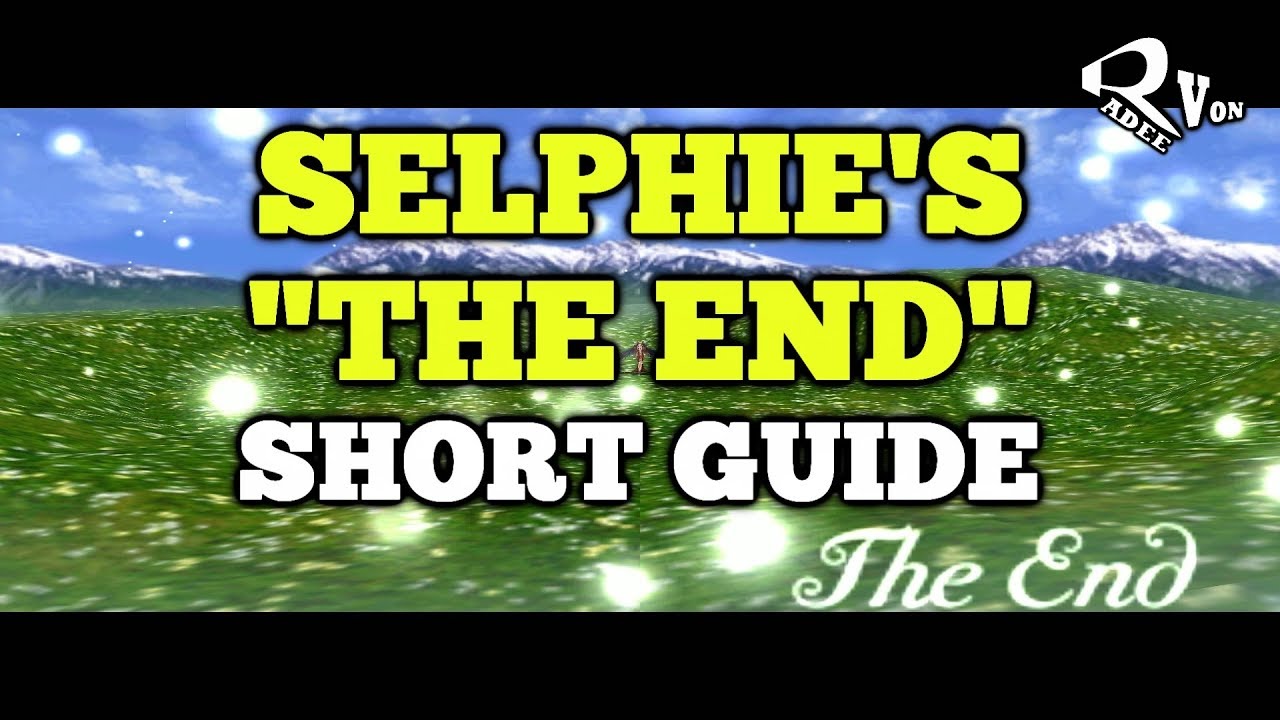 Triggering Selphie's The End Limit break Guide - Final Fantasy VIII ...