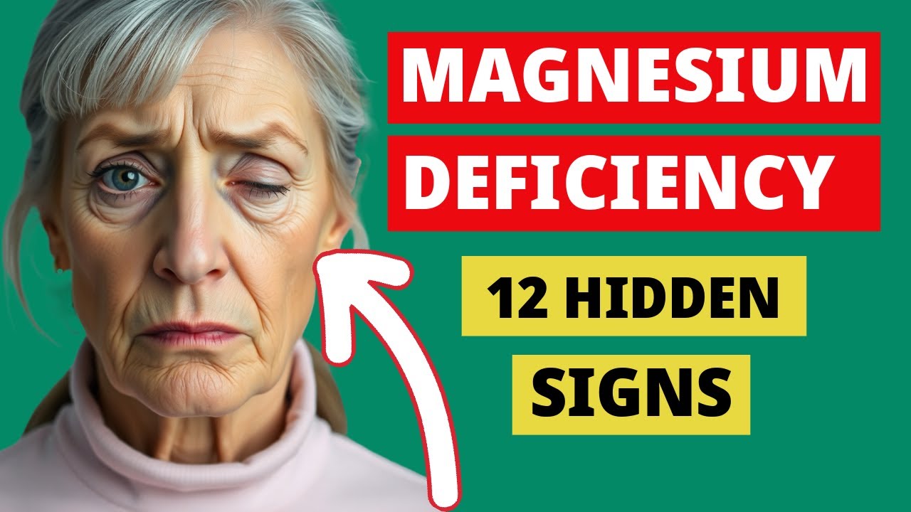 12 signs you're magnesium deficient and how to fix it naturally - YouTube