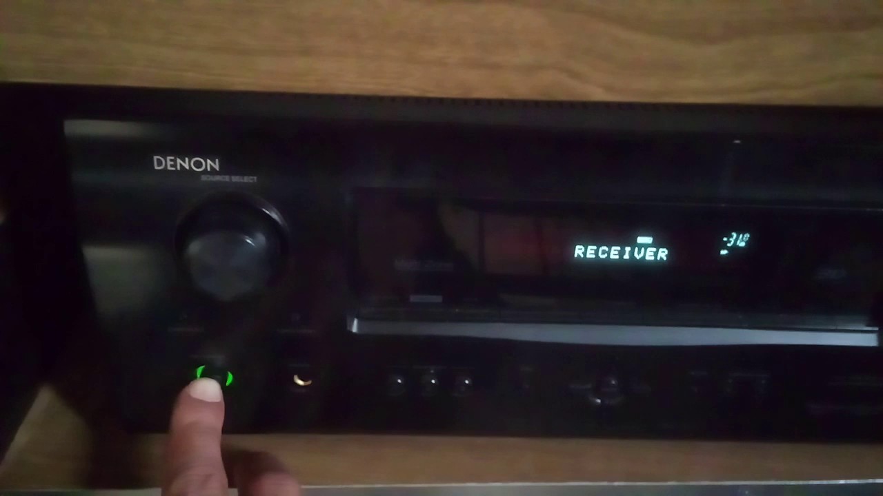 Denon avr 1611 ml - YouTube