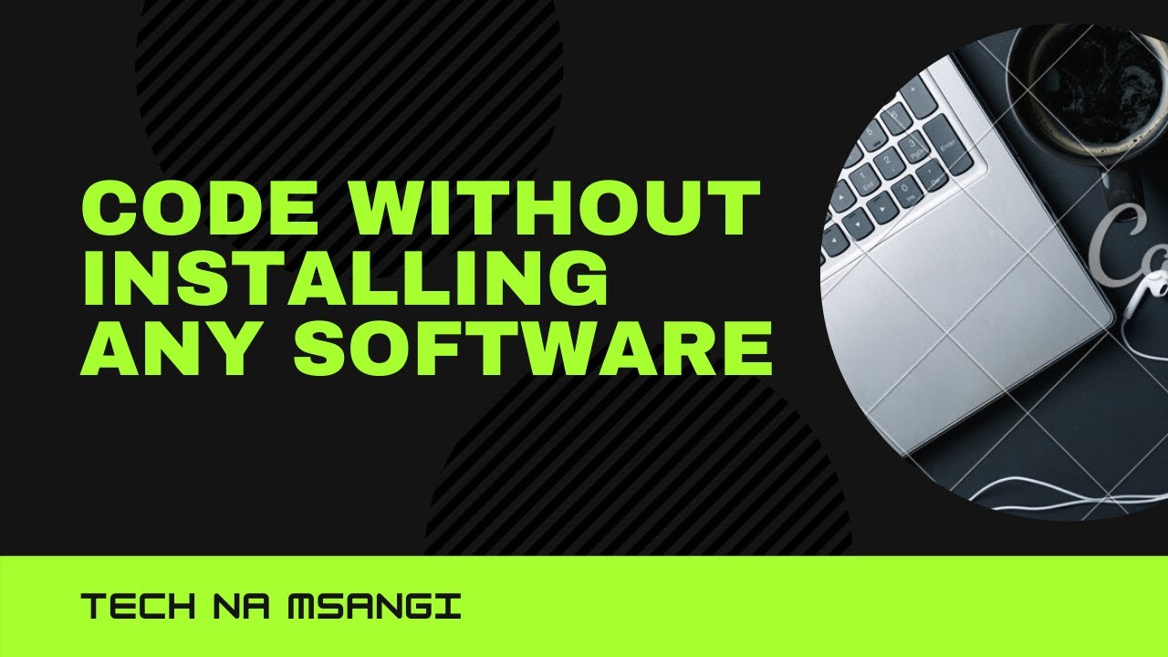 How to Code without installing any software. (repl.it). - YouTube
