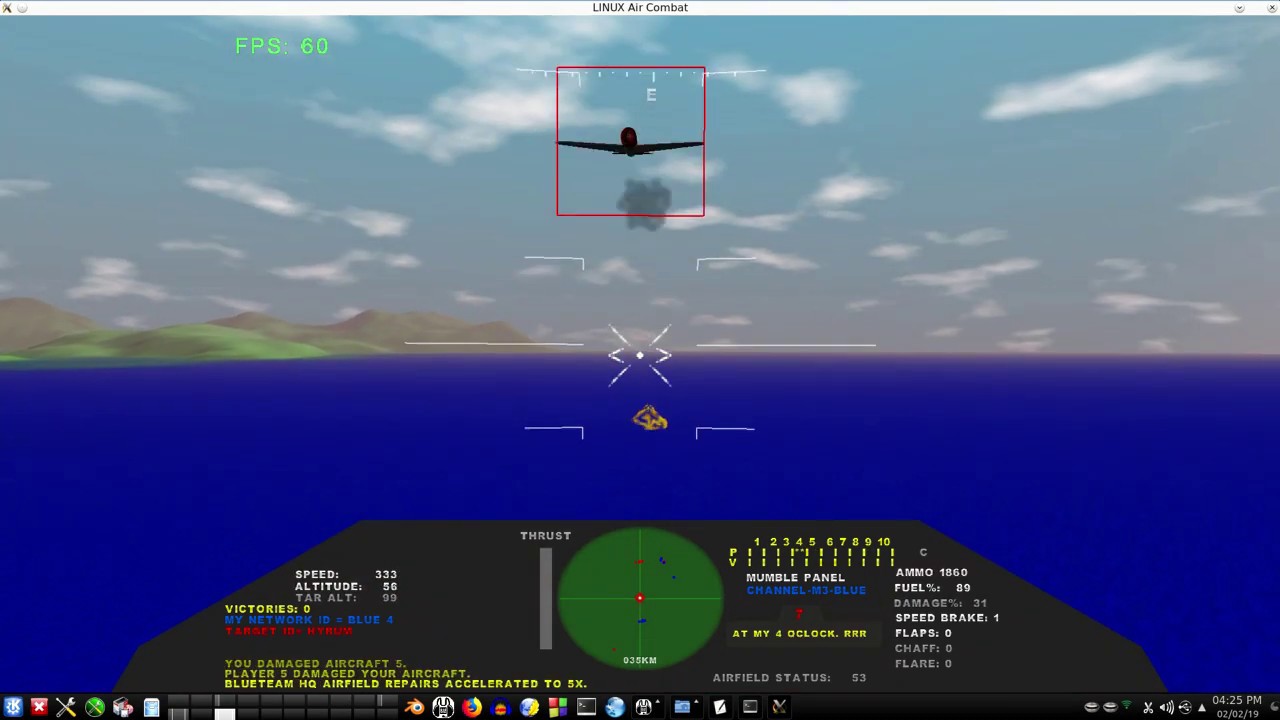 Linux Air Combat 7.29 Dogfight: How tough is LAC's P47? Watch this! - YouTube
