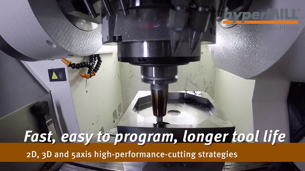 hyperMILL MAXX Machining High Performance Cutting HPC I DMG HSC 75 ...