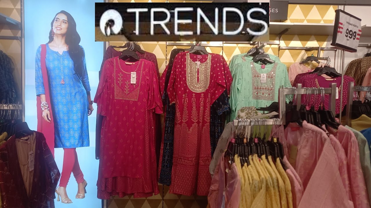 Reliance trends new collection 2023 trends festival kurti collection ...