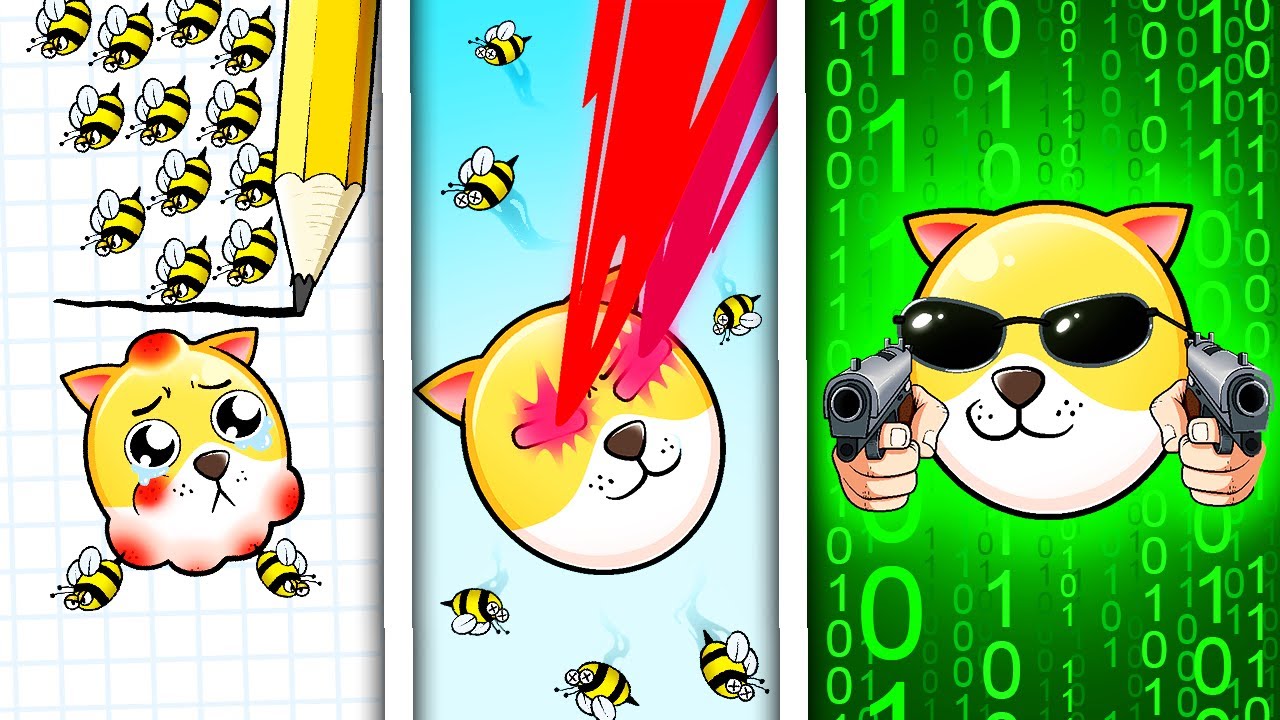 I Upgraded From NOOB Dog To HACKER Dog In Save The Doge - YouTube