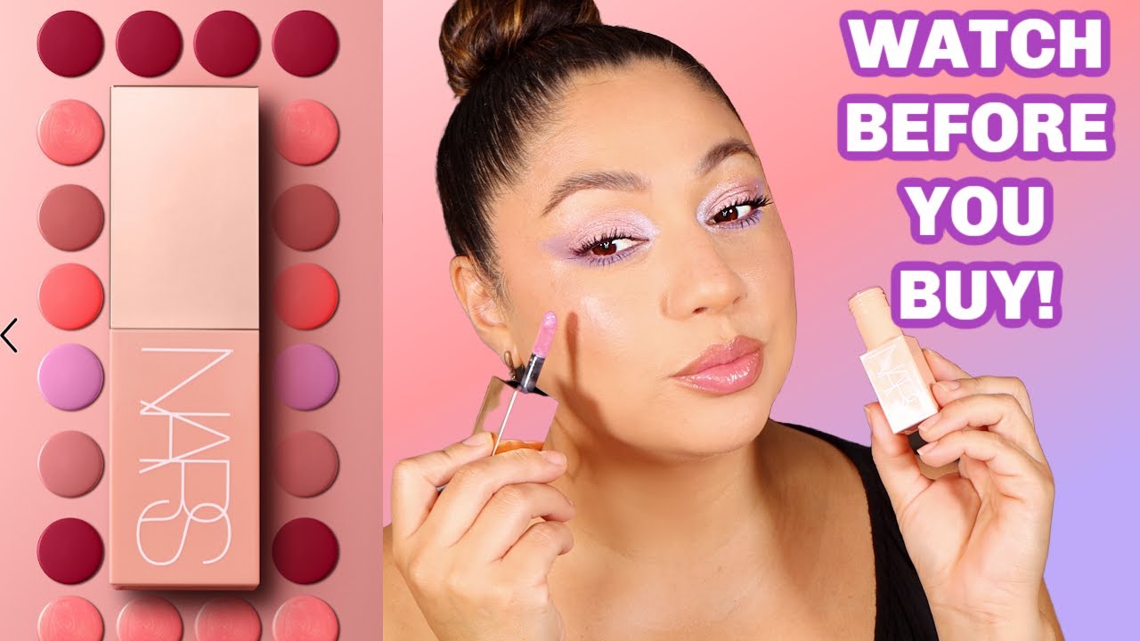 New* NARS AFTERGLOW LIQUID BLUSH || SWATCHES & FIRST IMPRESSIONS..YOU ...