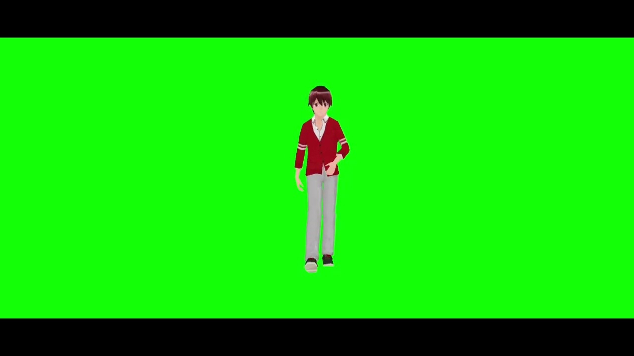 Green Screen Cartoon Character Walking | Cartoon Character | Green ...