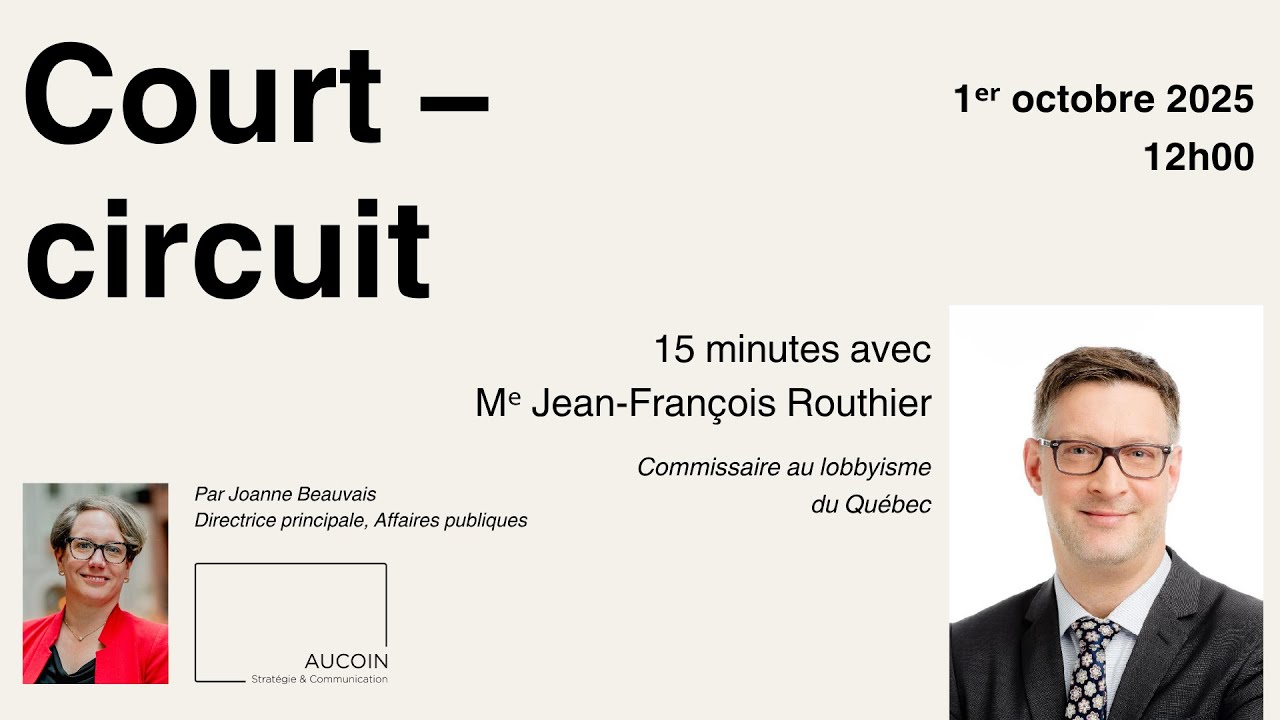 Court-circuit: 15 minutes avec Mᵉ Jean-François Routhier - YouTube