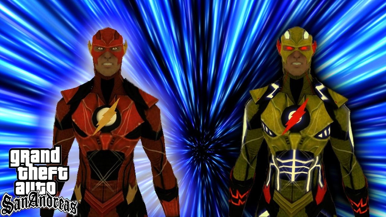 The Flash Speedsters MOD Pack V2.3 Release | GTA San Andreas MOD - YouTube