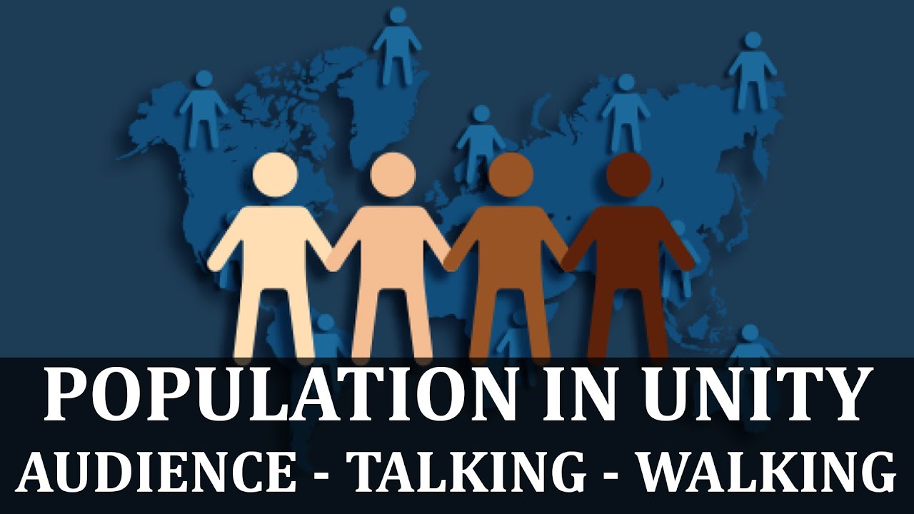 Population System In Unity | Audience - Talking - Walking - YouTube