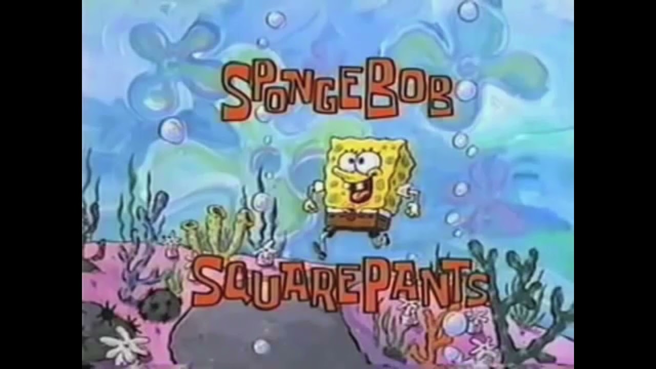 Spongebob squarepants Intro Pilot - YouTube