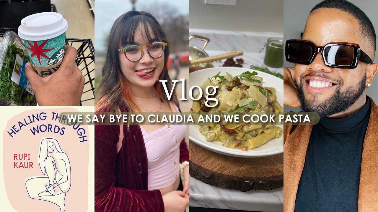 Happy 2023 | We say bye to Claudia | Grocery Shopping | Cooking creamy ...
