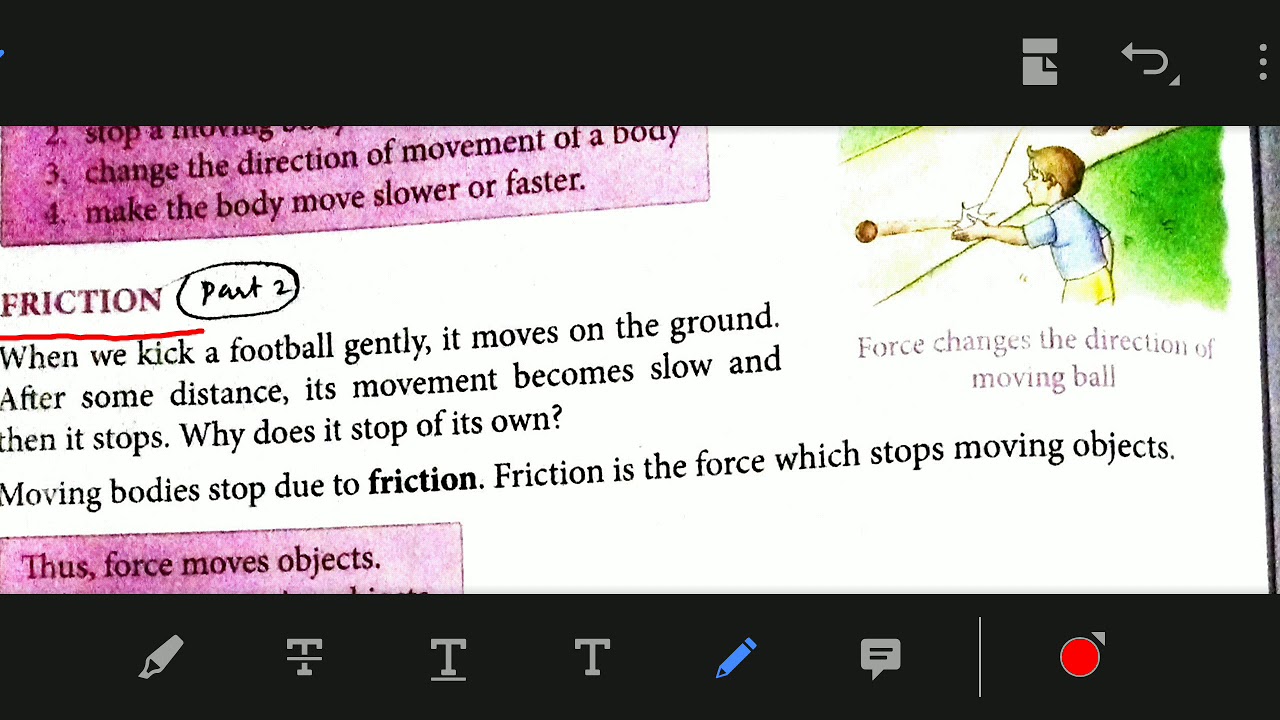 Class 4 science chapter 12 about frictional force (part 2) - YouTube