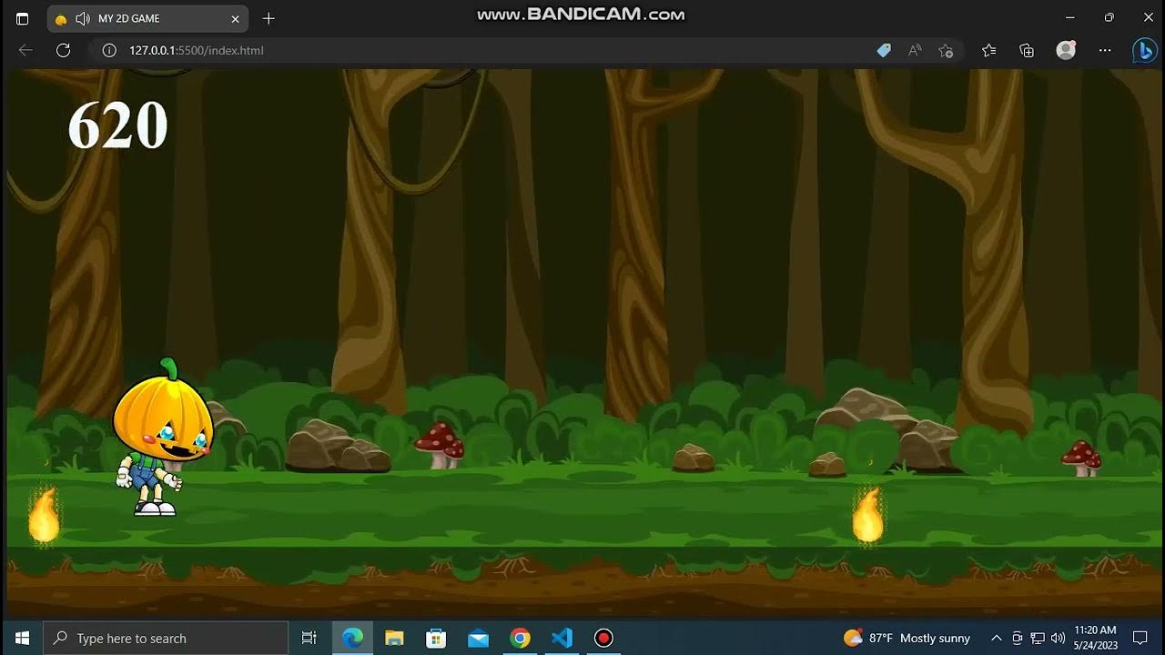 JavaScript 2D Game - YouTube