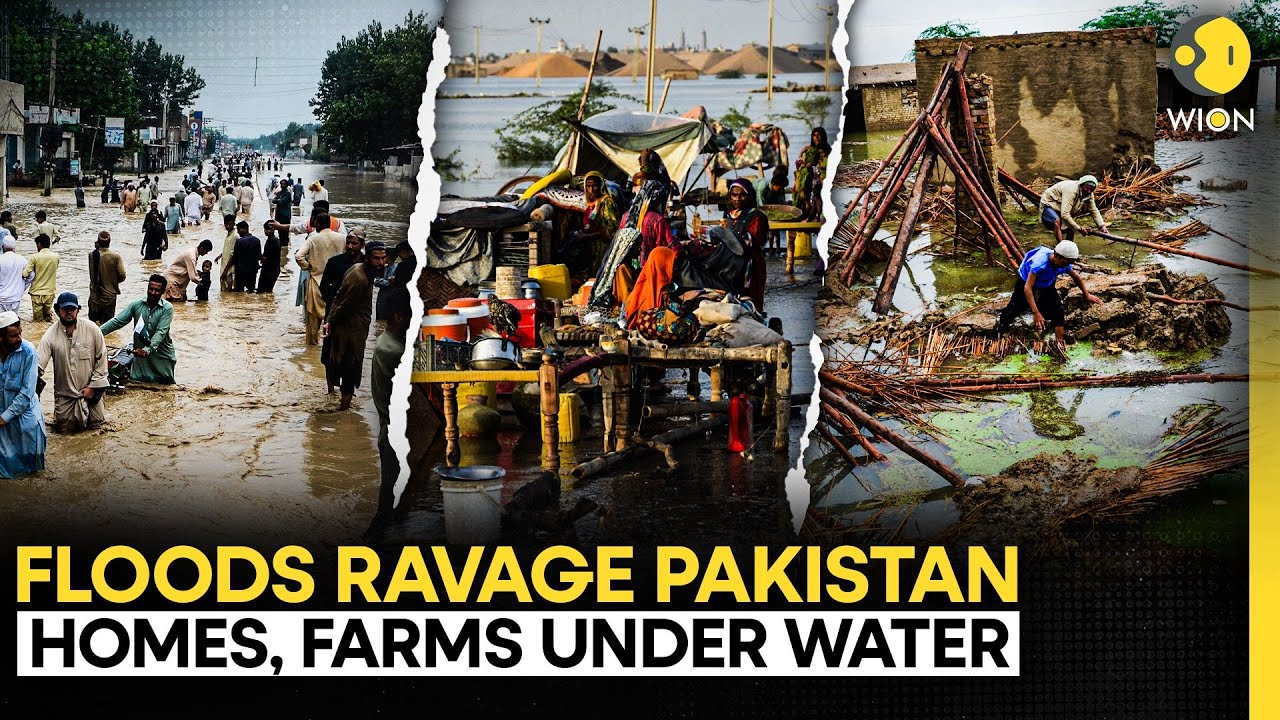 Floods Wreak Havoc In Pakistan: Several Villages Submerged, Mass Evacuations Underway - YouTube