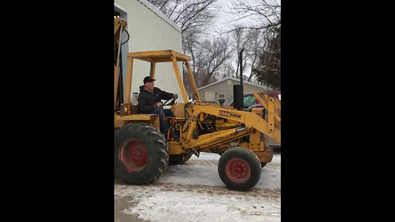 1970's fully restored Case 580B Backhoe - Forest Excavating - Clark, SD ...