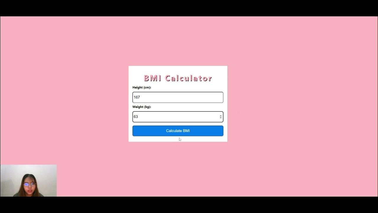 BMI Calculator - YouTube
