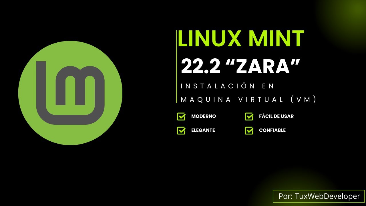 Instalación Linux Mint 22.2 "Zara" - YouTube