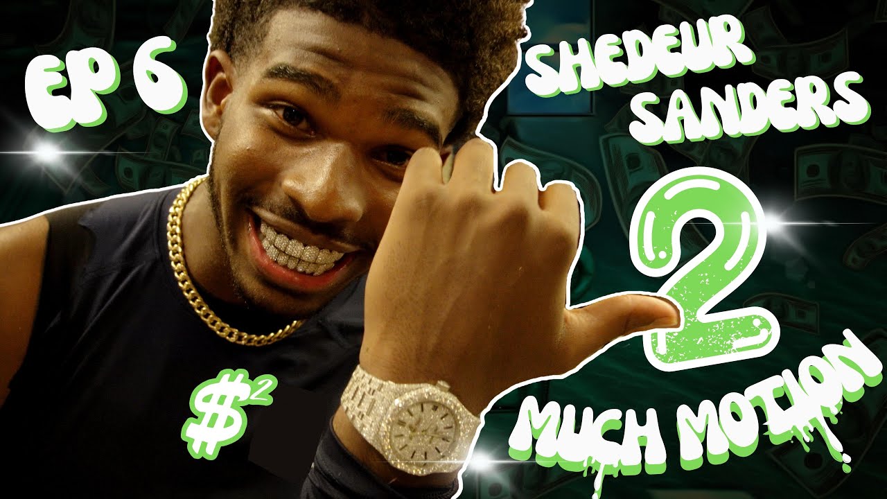 SHEDEUR SANDERS ALL-ACCESS EPISODE 6: "2 MUCH MOTION" #vlog #espn # ...