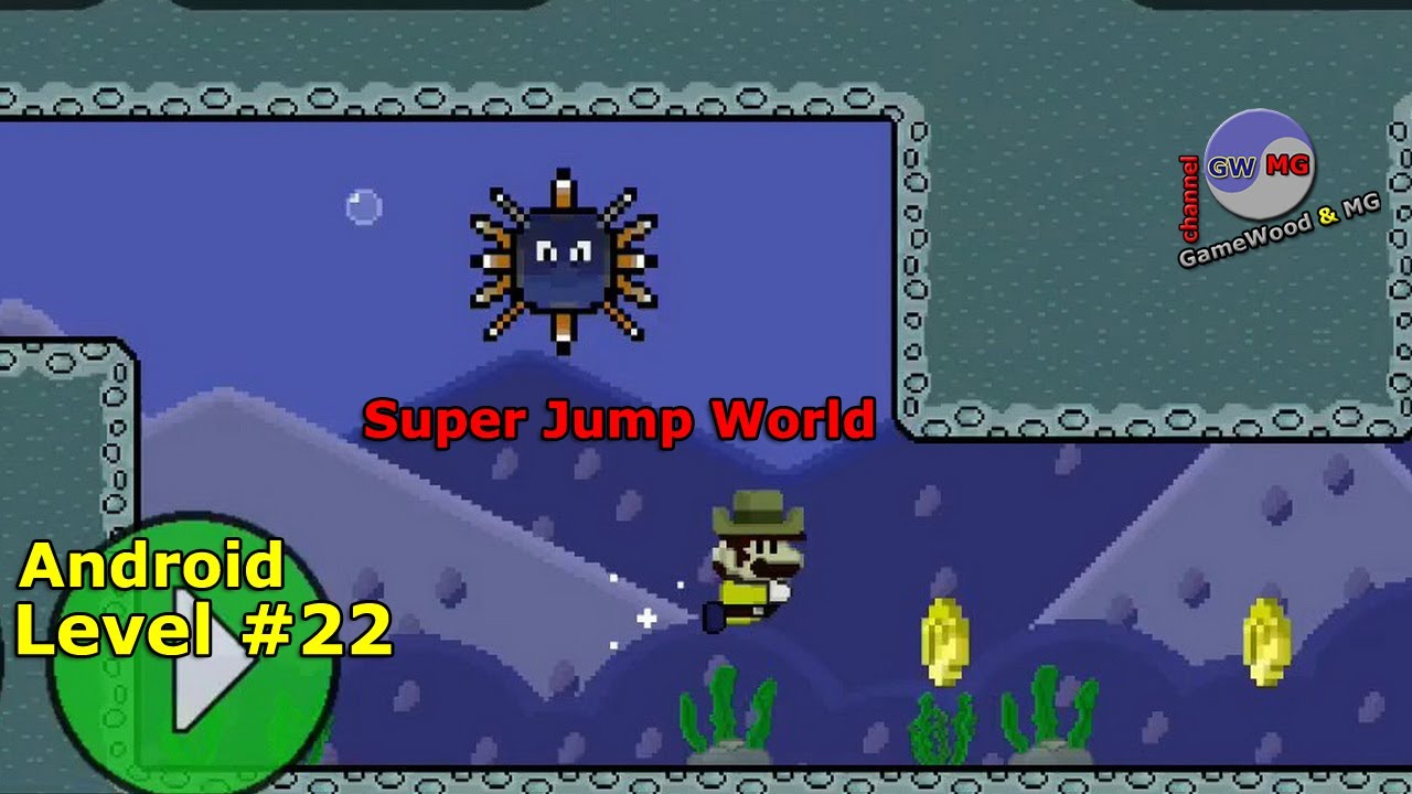 Level 22. Прохождение игры Super Jump World на Android - YouTube