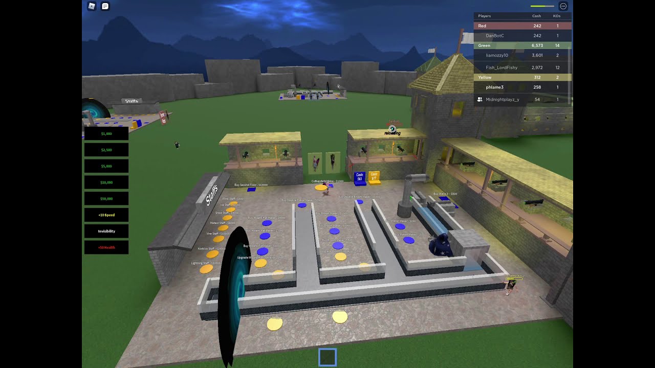 We TRIED to play the 2-PLAYER WIZARD TYCOON on Roblox - YouTube