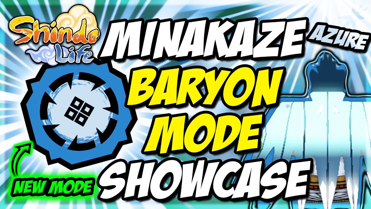 MINAKAZE-AZURE BARYON MODE *FULL* SHOWCASE | MINAKAZE-AZURE BLOODLINE ...