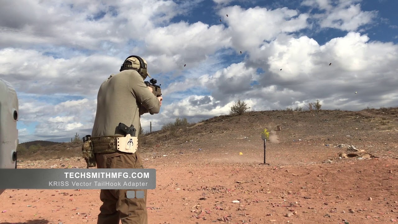 Custom Smith's Kriss Vector Tailhook Adapter - YouTube